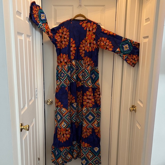Other | Colorful Floral Maxi Duster | Poshmark